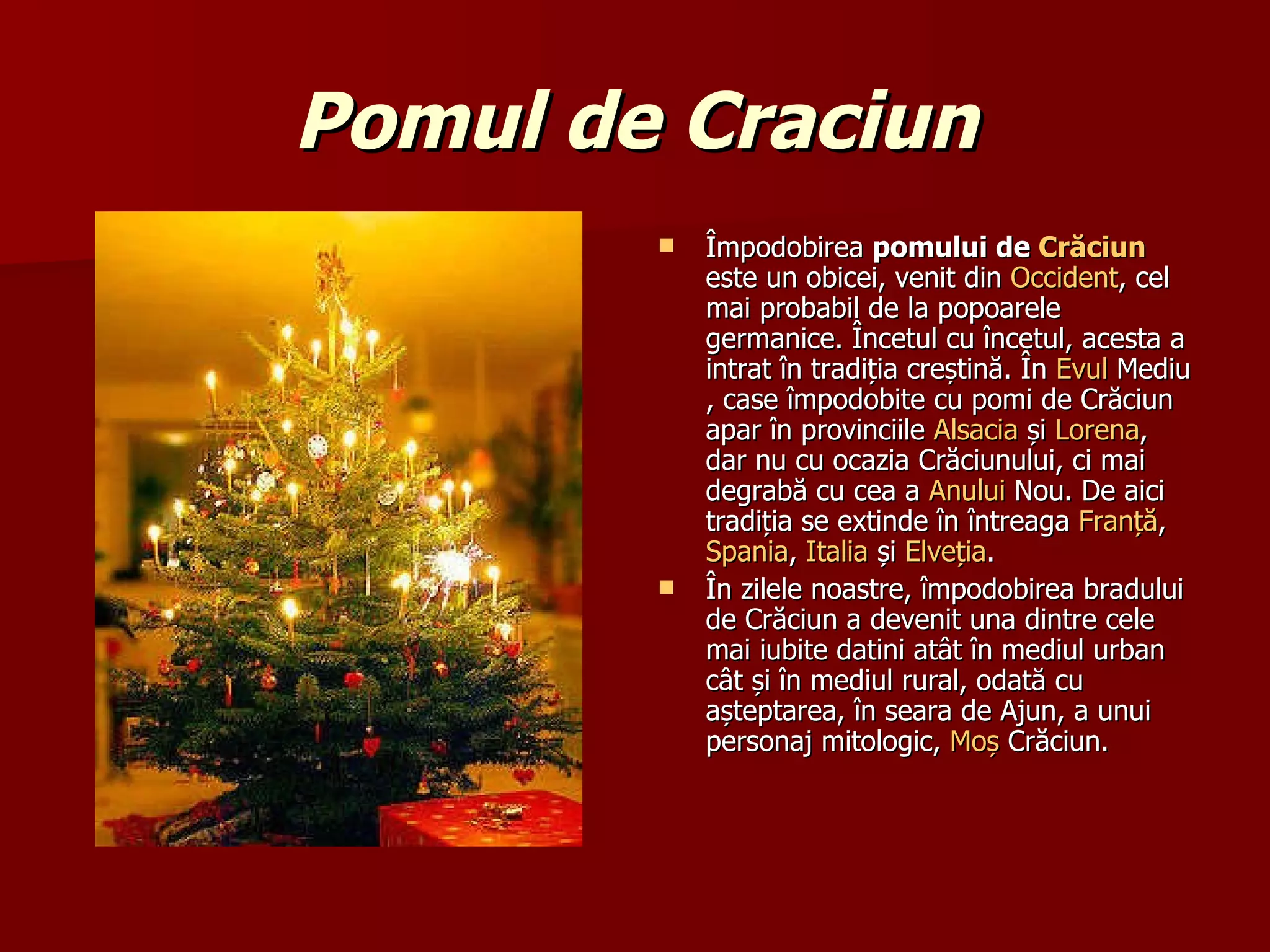 Simbolurile craciunului | PPT