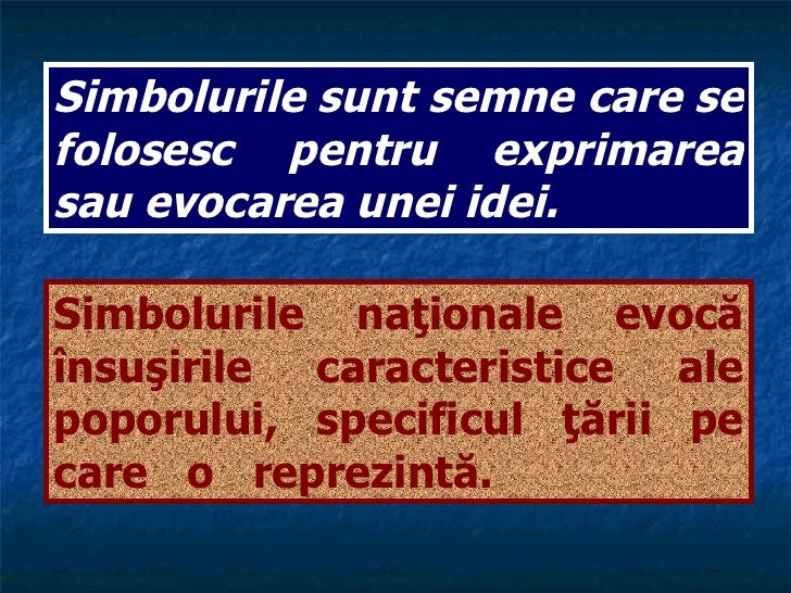 Simbolurile romaniei