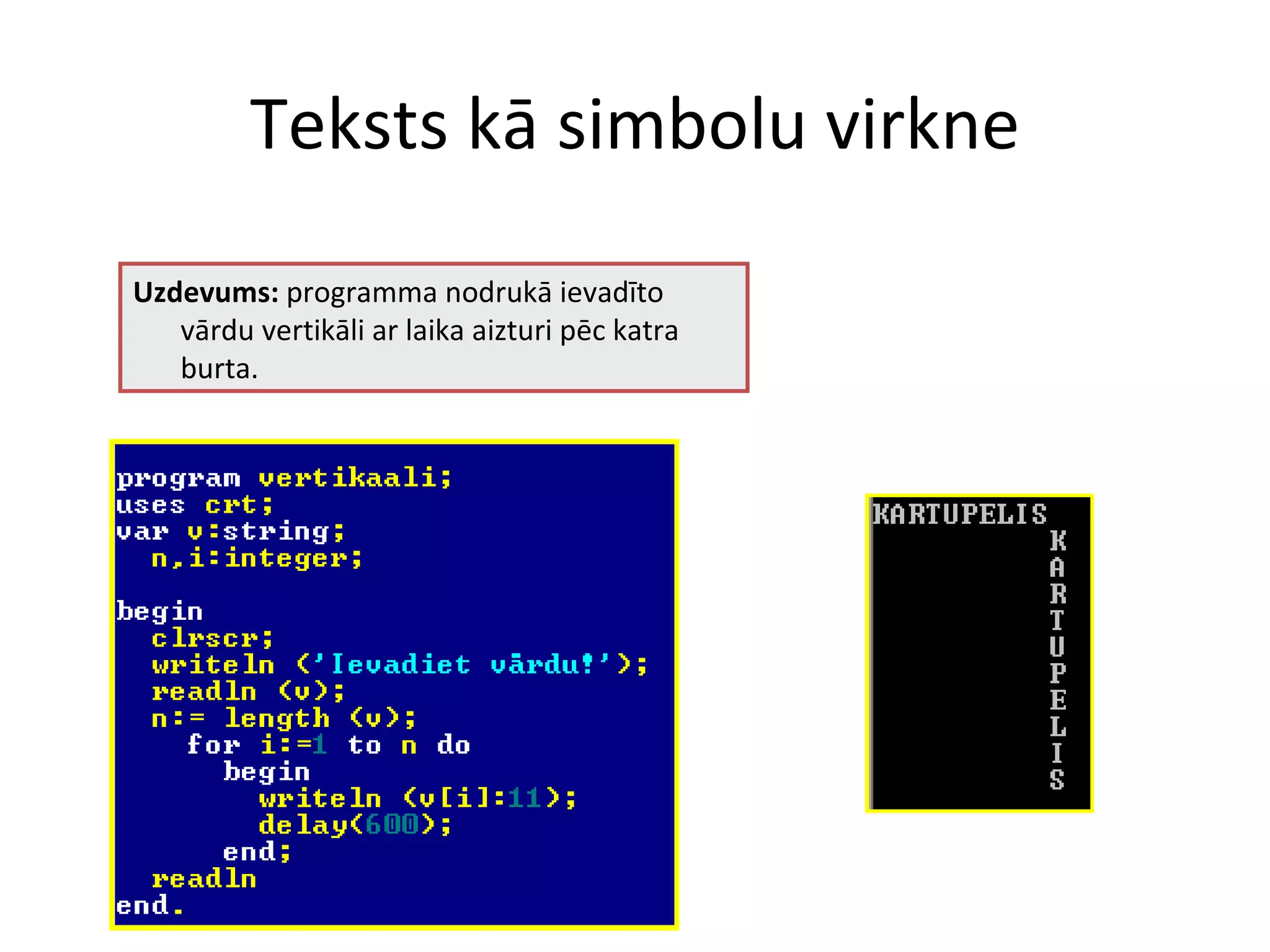 Simbolu Virknes | PPT