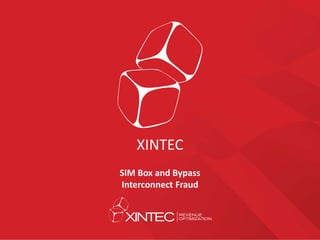 Sim box fraud | PPTX