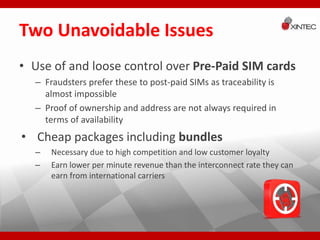 Sim box fraud | PPTX