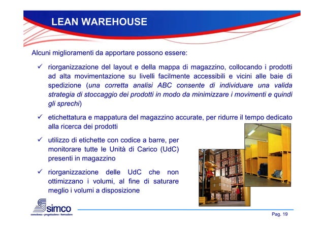 Simco Lean Warehousing | PPT