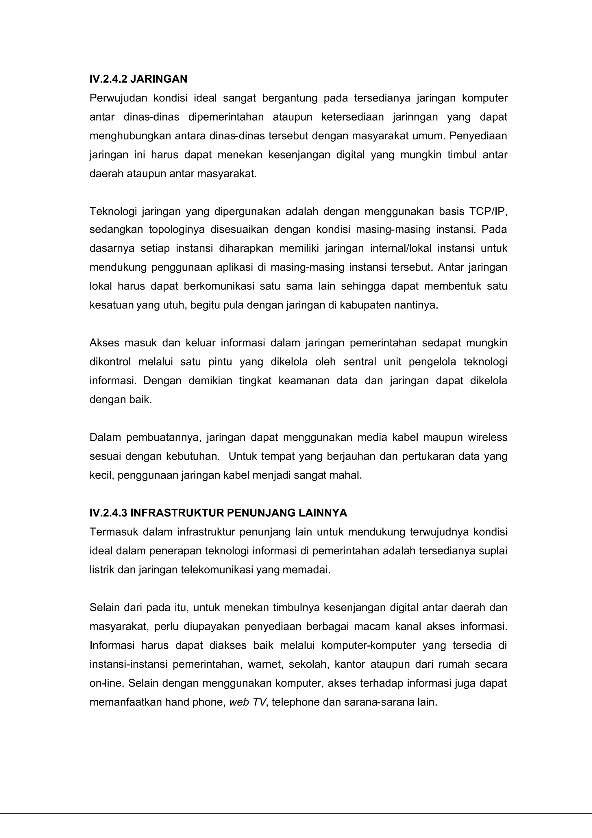 Rencana Pengembangan Sistem Informasi Manajemen Pemerintah Daerah | PDF Rencana Pengembangan Sistem Informasi Manajemen Pemerintah Daerah | PDF