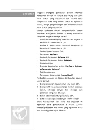 Simda proposal | PDF