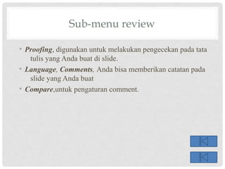 Materi lengkap tentang power point | ODP