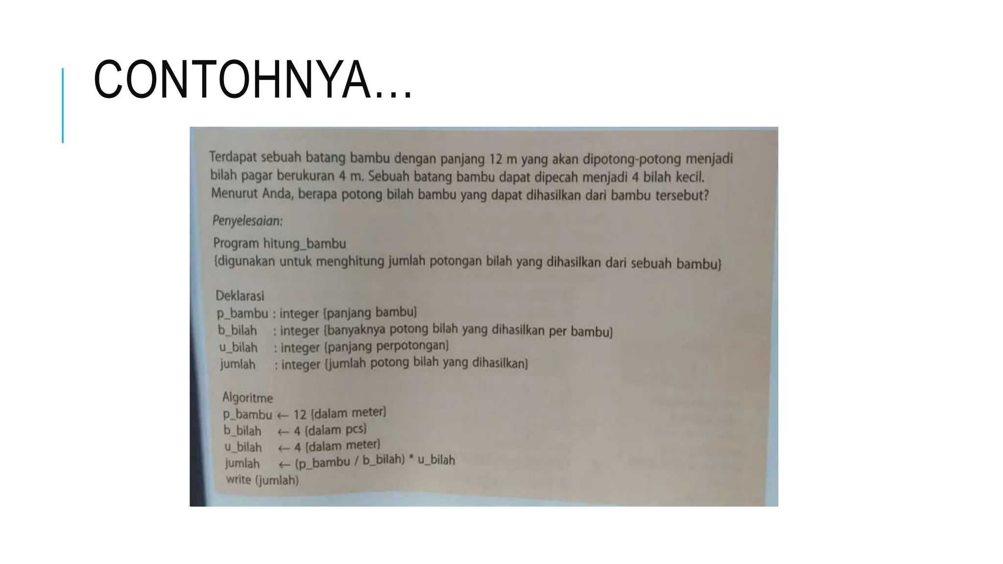 Simdig_Part2.pptx Cara penulisan ALGORITMA…… | PPTX