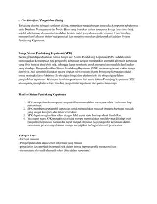 Sim, dina supriani, hapzi ali, sistem pendukung keputusan (spk ...