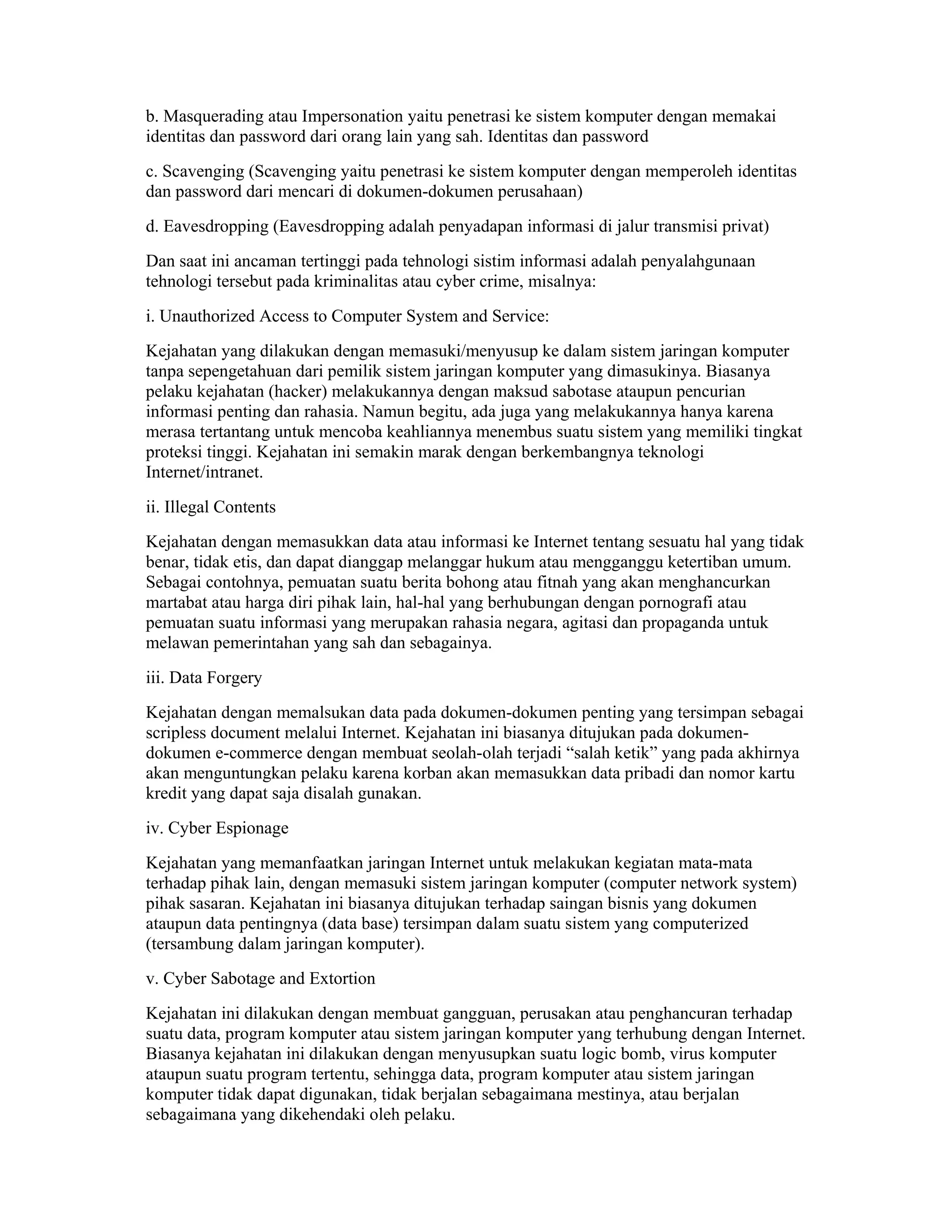 SIM, Dwi Yuliyanah, Hapzi Ali, Keamanan Sistem Informasi, Universitas Mercu Buana, 2017. | PDF