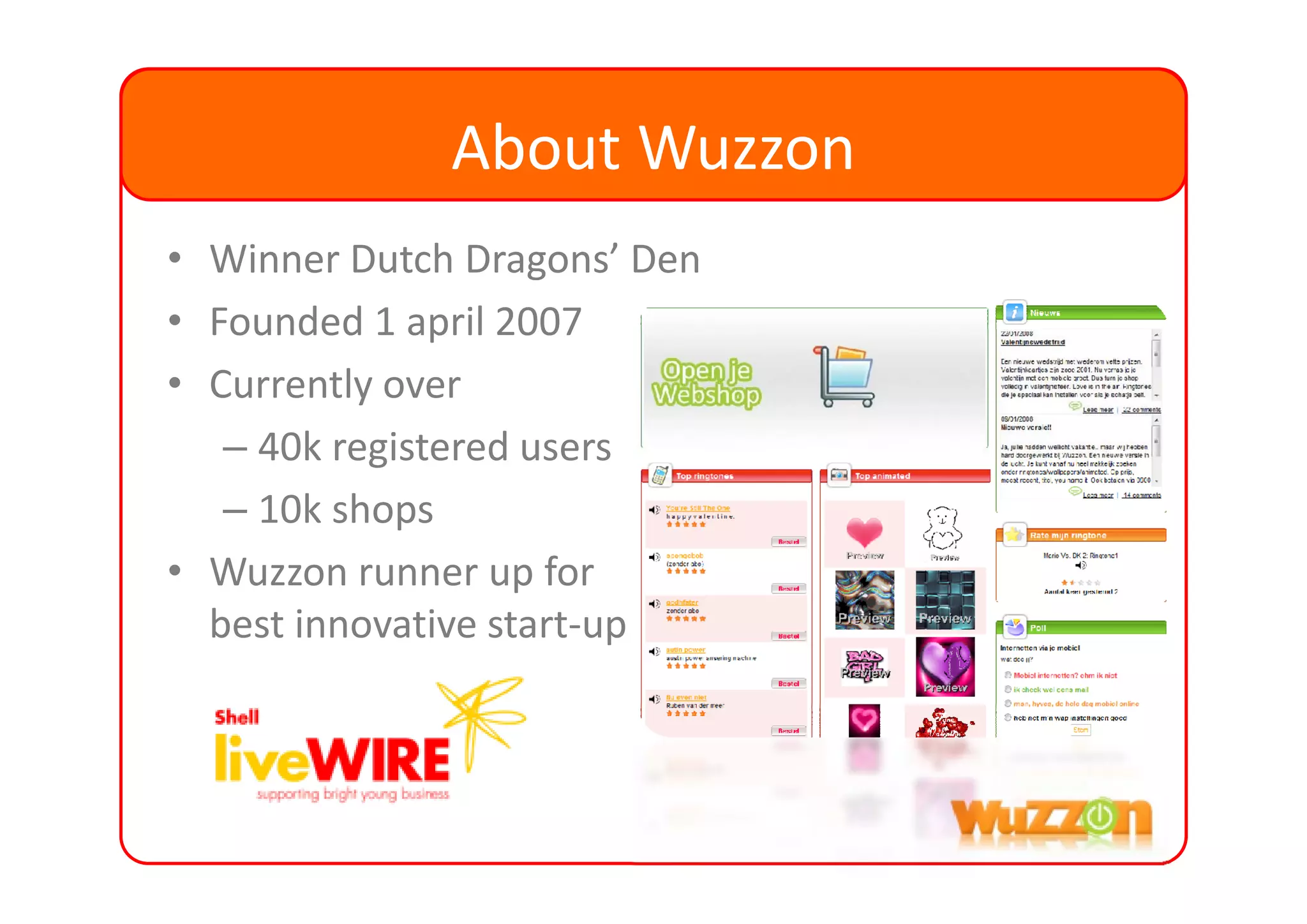 SIME Innovation day Wuzzon Powerpoint Feb 2008 | PPT