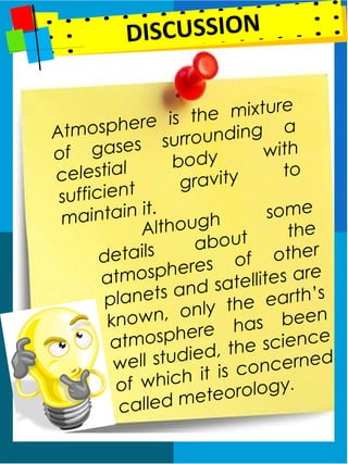 Sim earth's atmosphere | PPT