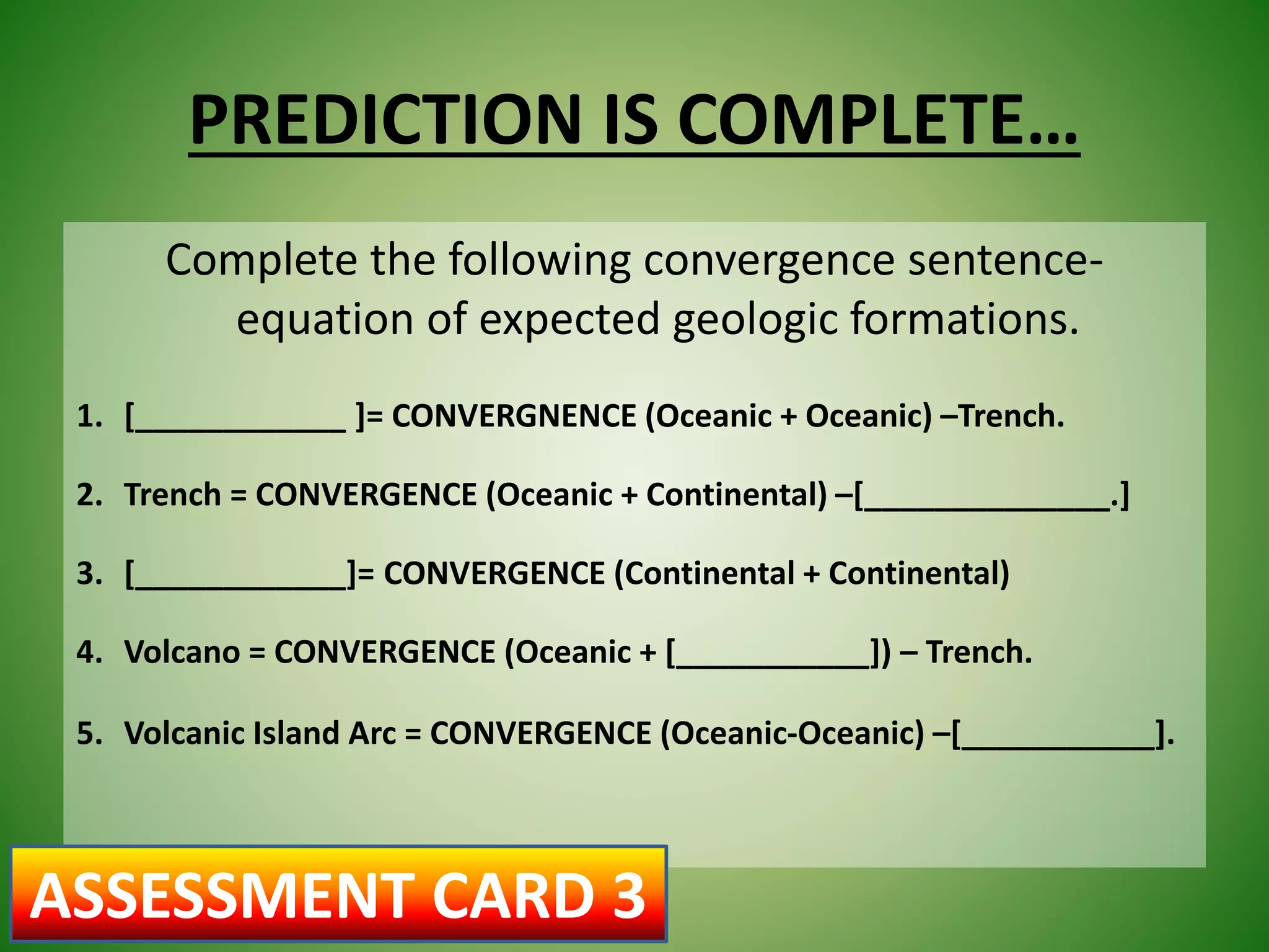Sim (earth's plate movement) | PPTX