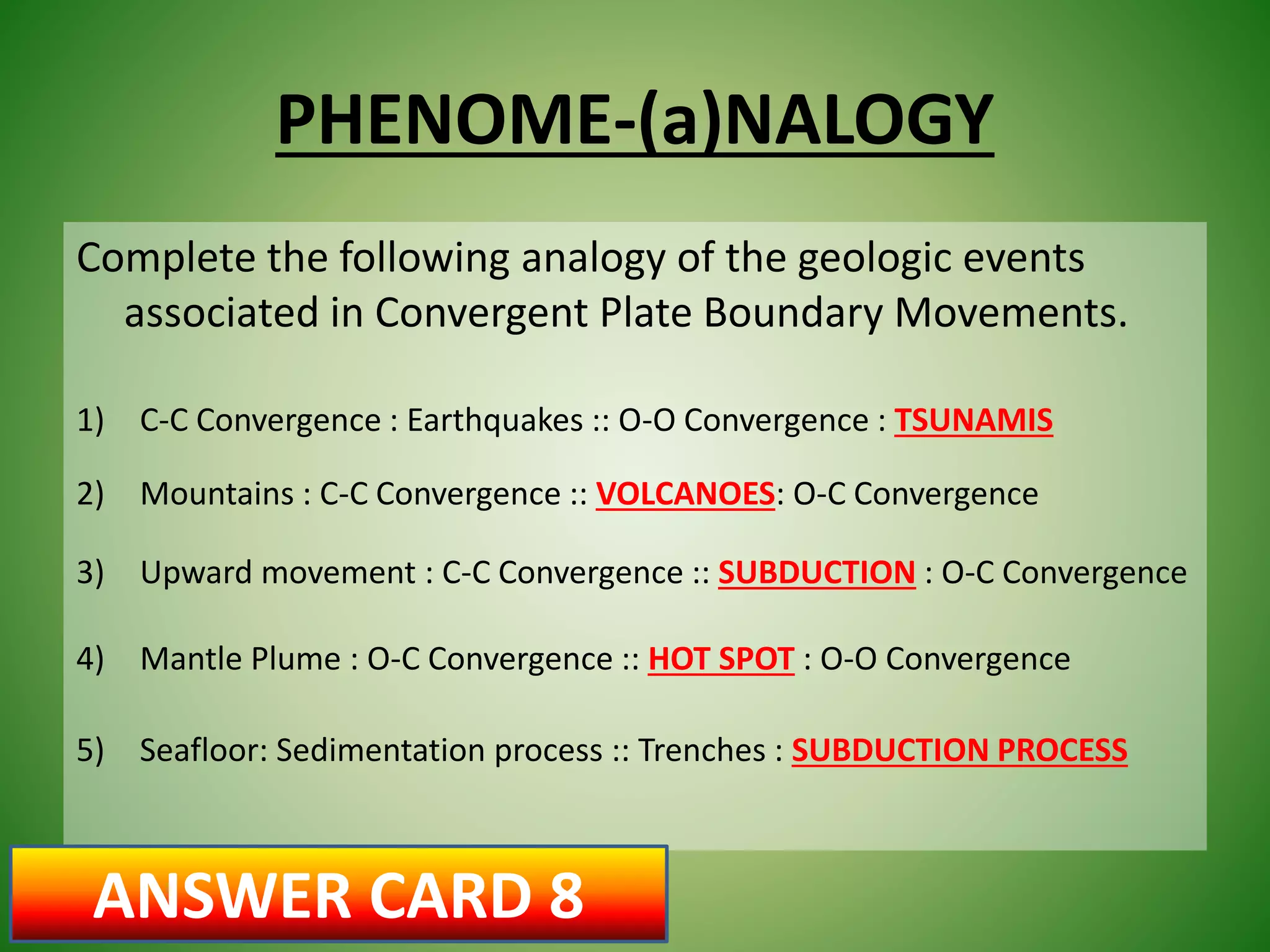 Sim (earth's plate movement) | PPTX