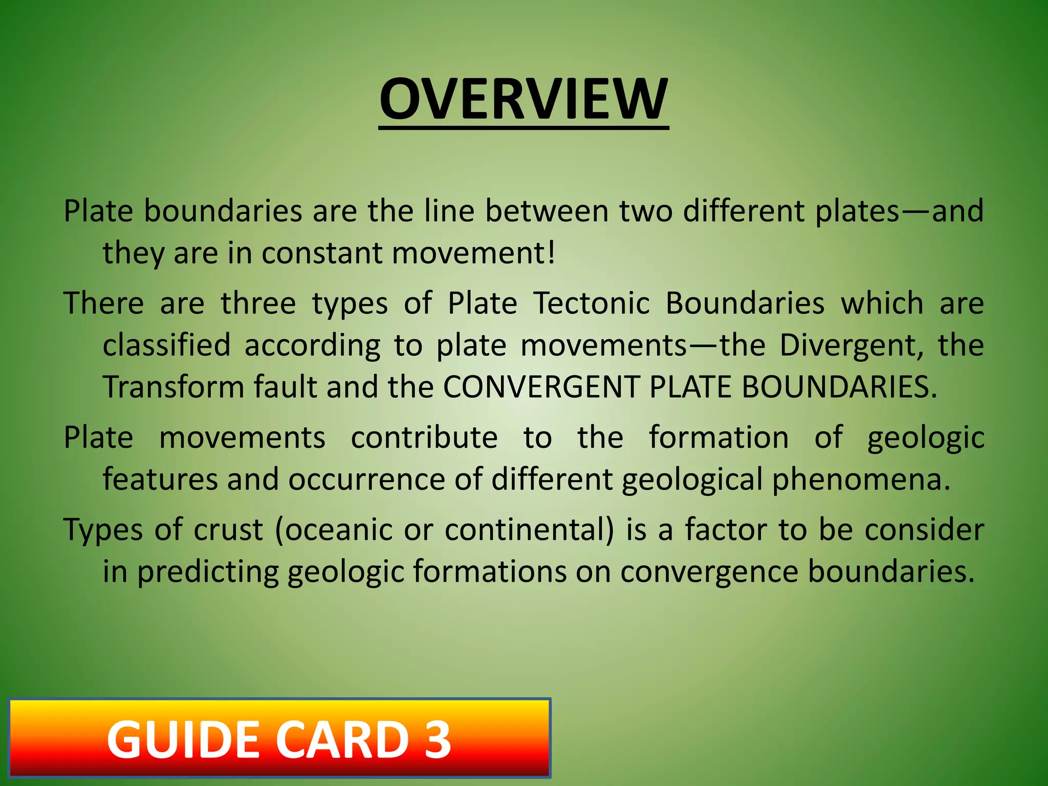 Sim (earth's plate movement) | PPTX