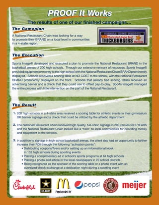 Sports Image® Media Kit | PDF | Marketing and Advertising | Business