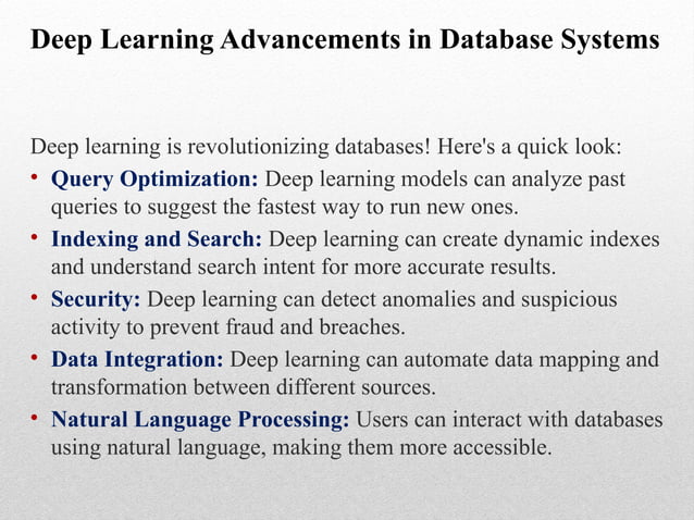 integrated machine learning with data Base.pptx
