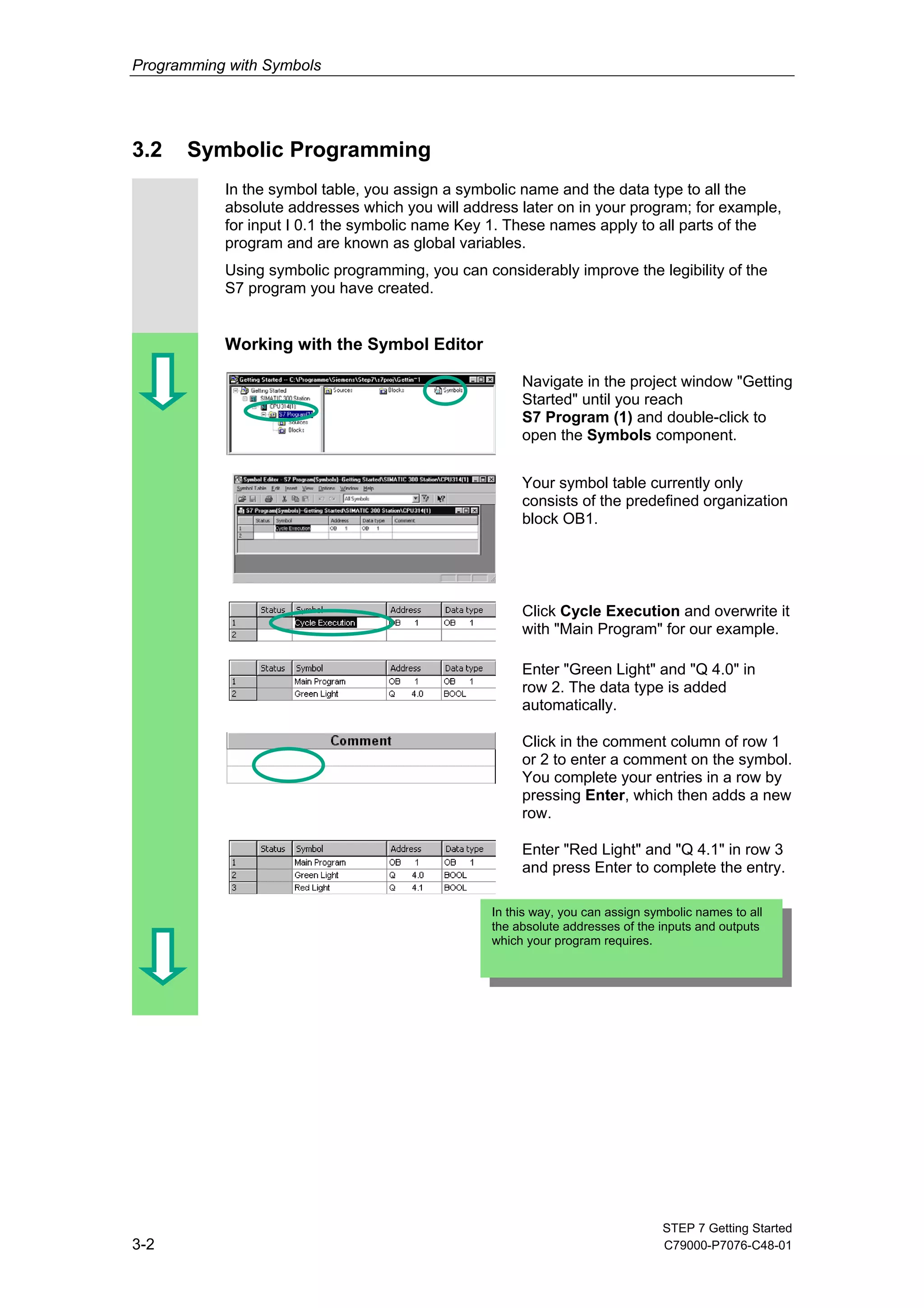Simens plc training. simatic working-with-step-7 | PDF