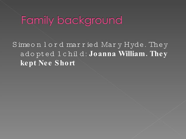 Simeon Lord By Mitchell & Thomas | PPT