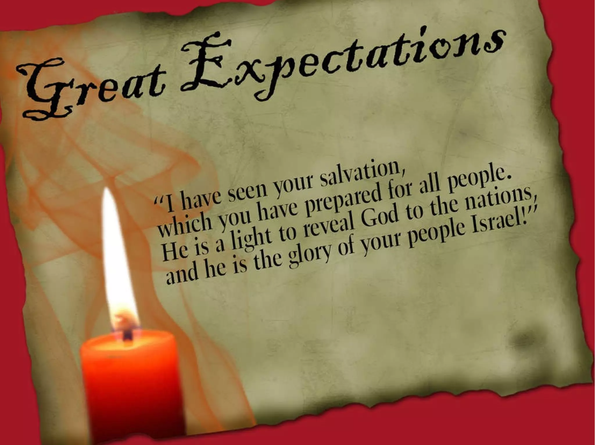Great Expectations: Expecting a Great Person | PPT | Christianity ...