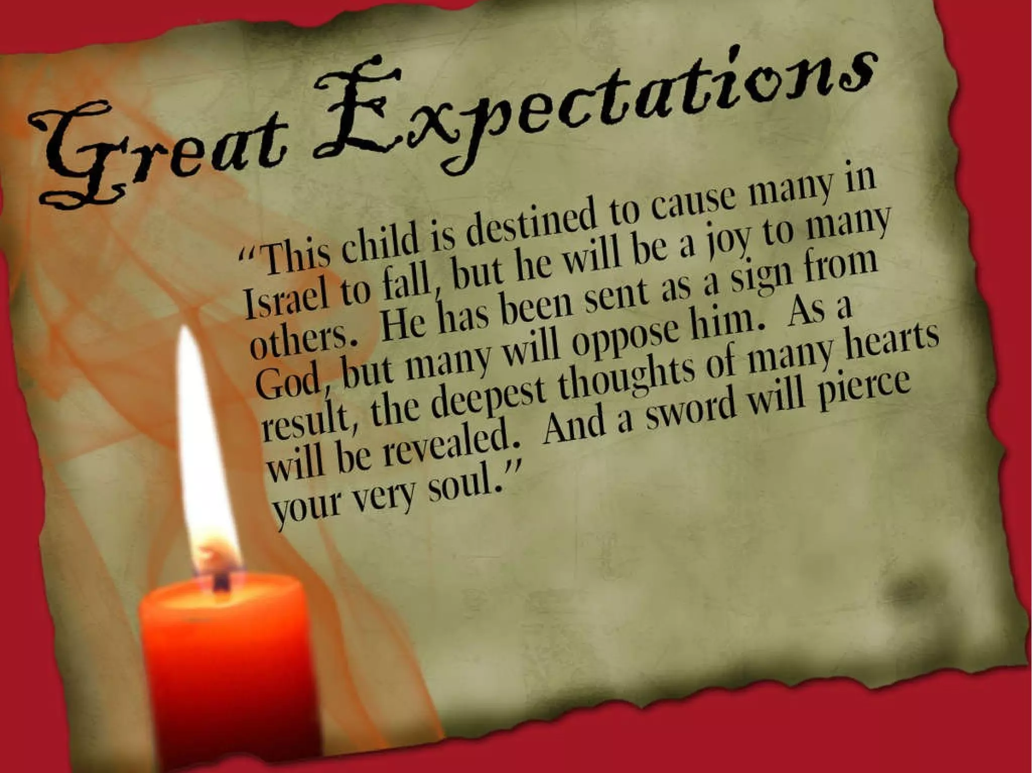 Great Expectations: Expecting a Great Person | PPT | Christianity ...