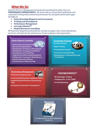 Simeon's pivot training brochure | PDF
