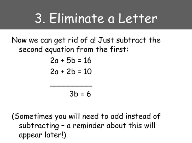 Simultaneous Equations | PPT | Physics | Science
