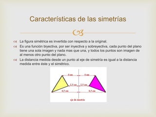 Simetrías en el plano | PPTX