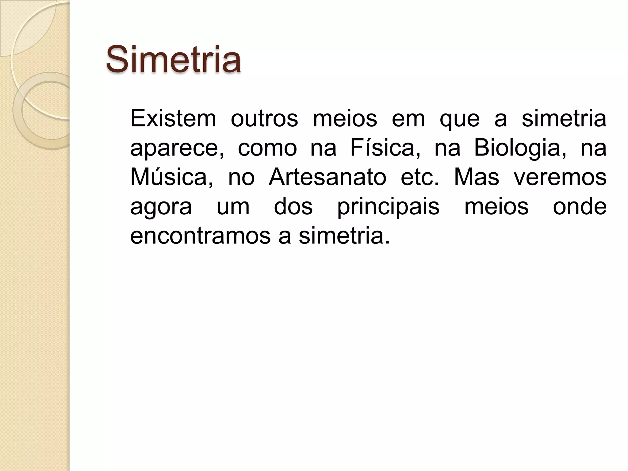Simetria adaptado | PPT