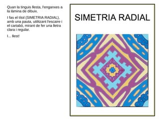 Tutorial simetria radial | PPT