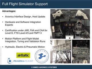 Simex avionics-profile | PPT