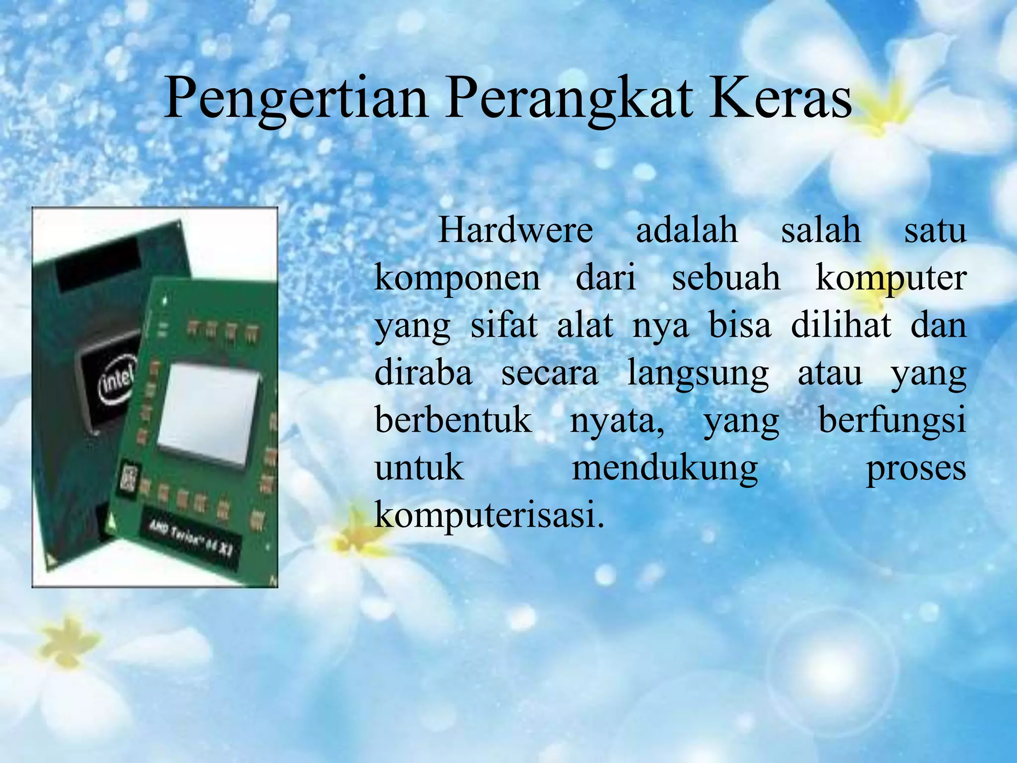 PowerPoint perangkat keras | PPTX