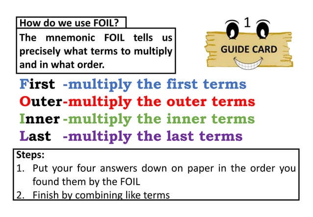SIM FOIL or smile method math- Copy.pptx