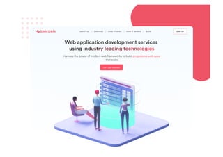 Simform- New Website Announcement | PPT