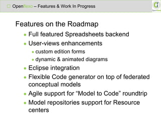 Openflexo presentation at SIMF Workshop @Models2013 | PPT