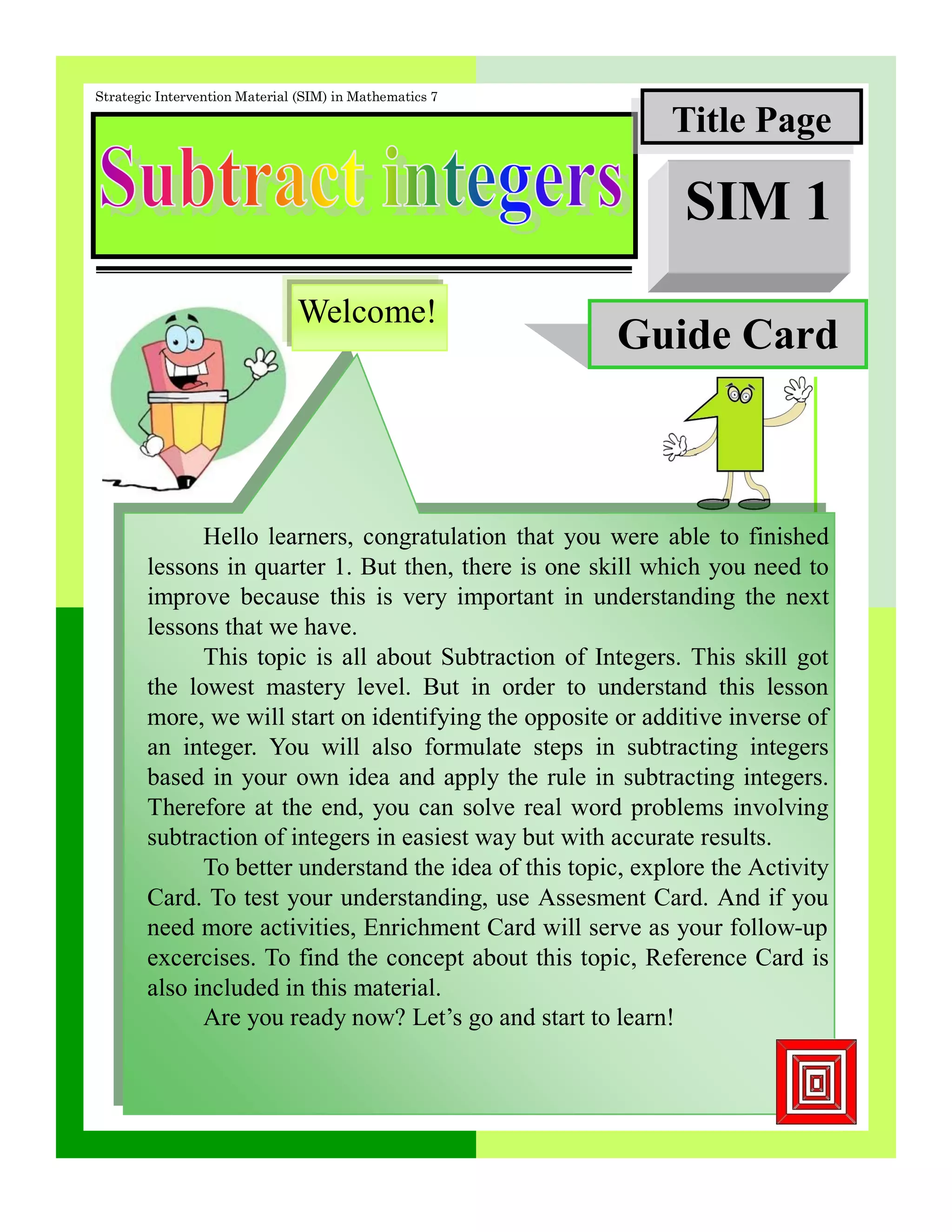 Sim grade 7 | PDF