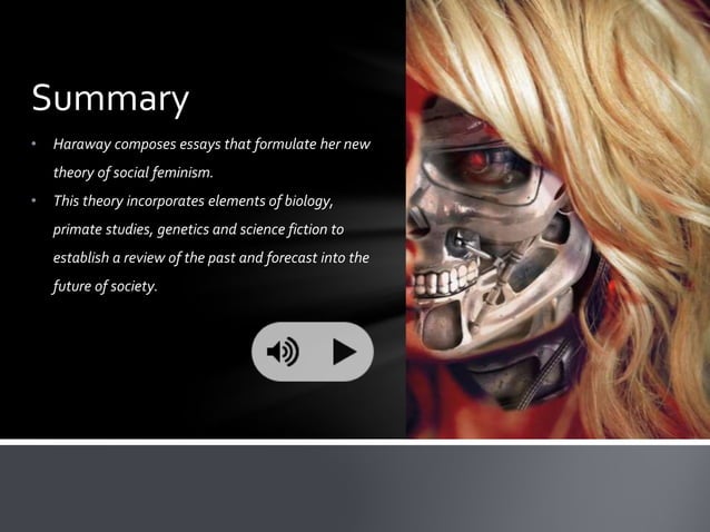 Simians, cyborgs and women | PPT