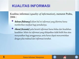 Analisis dan Pengembangan sistem informasi | PPTX