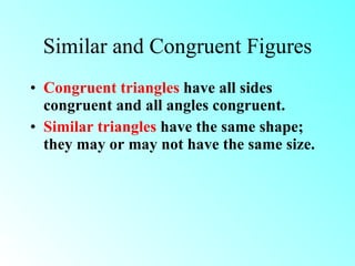 Similar Triangles Notes | PPT