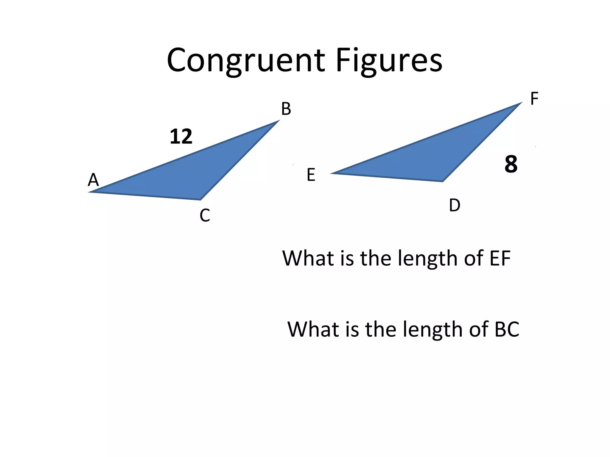 Similar and congruent figures | PPT