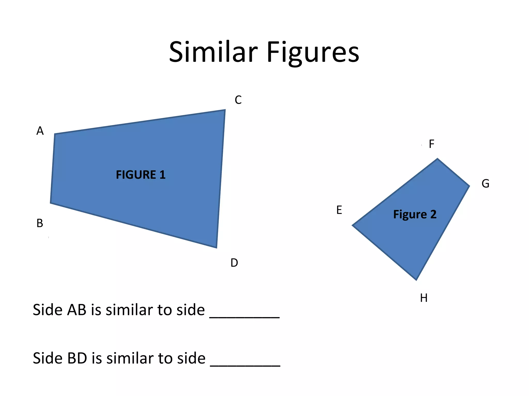 Similar and congruent figures | PPT