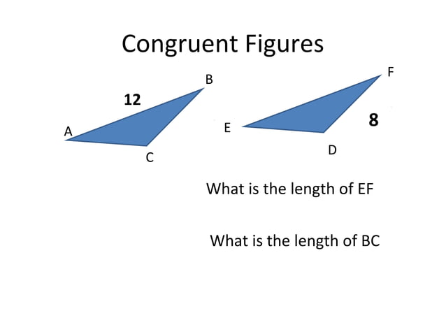 Similar and congruent figures | PPT
