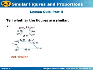 Similar figures and_proportions | PPT | Physics | Science