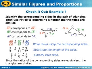 Similar Figures Examples
