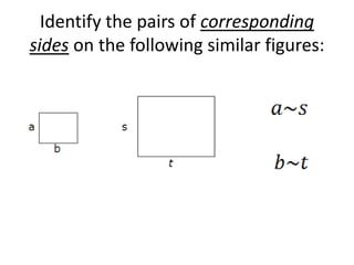 Similar Figures Lesson | PPT