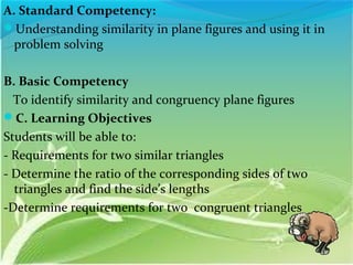 Similarities and congruences | PPT