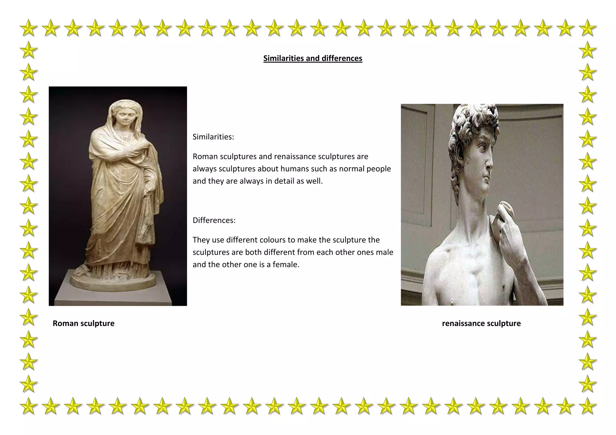 Similarities and differences | DOCX