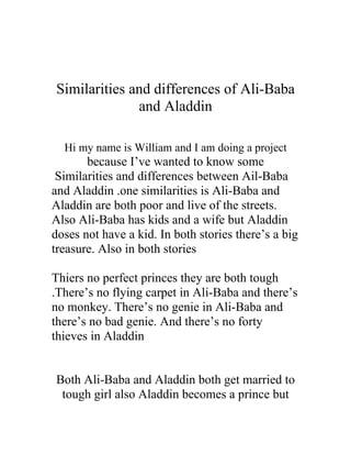 Similarities and differences | DOC