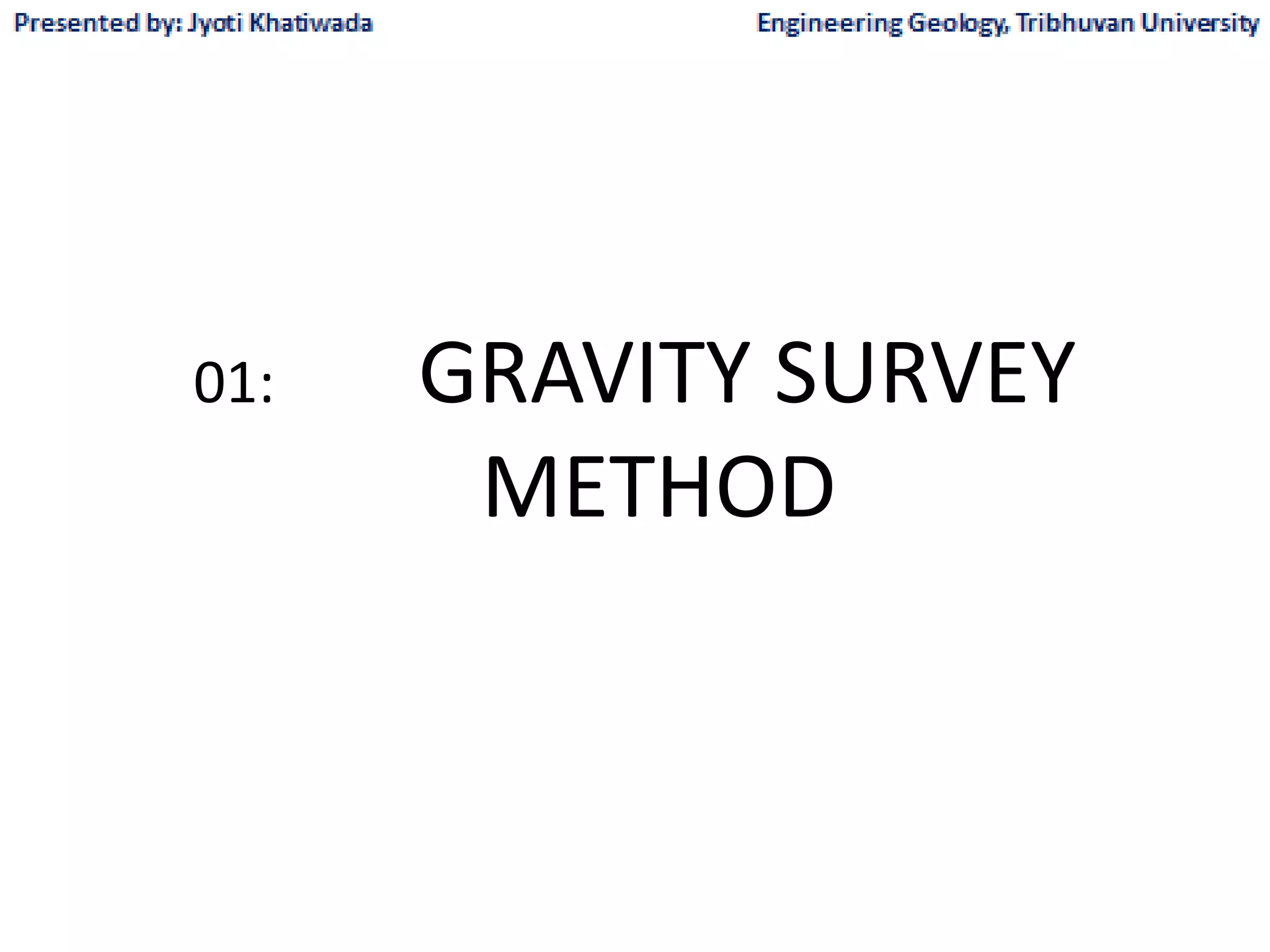 Similarities between gravity and magnetics and application of different ...