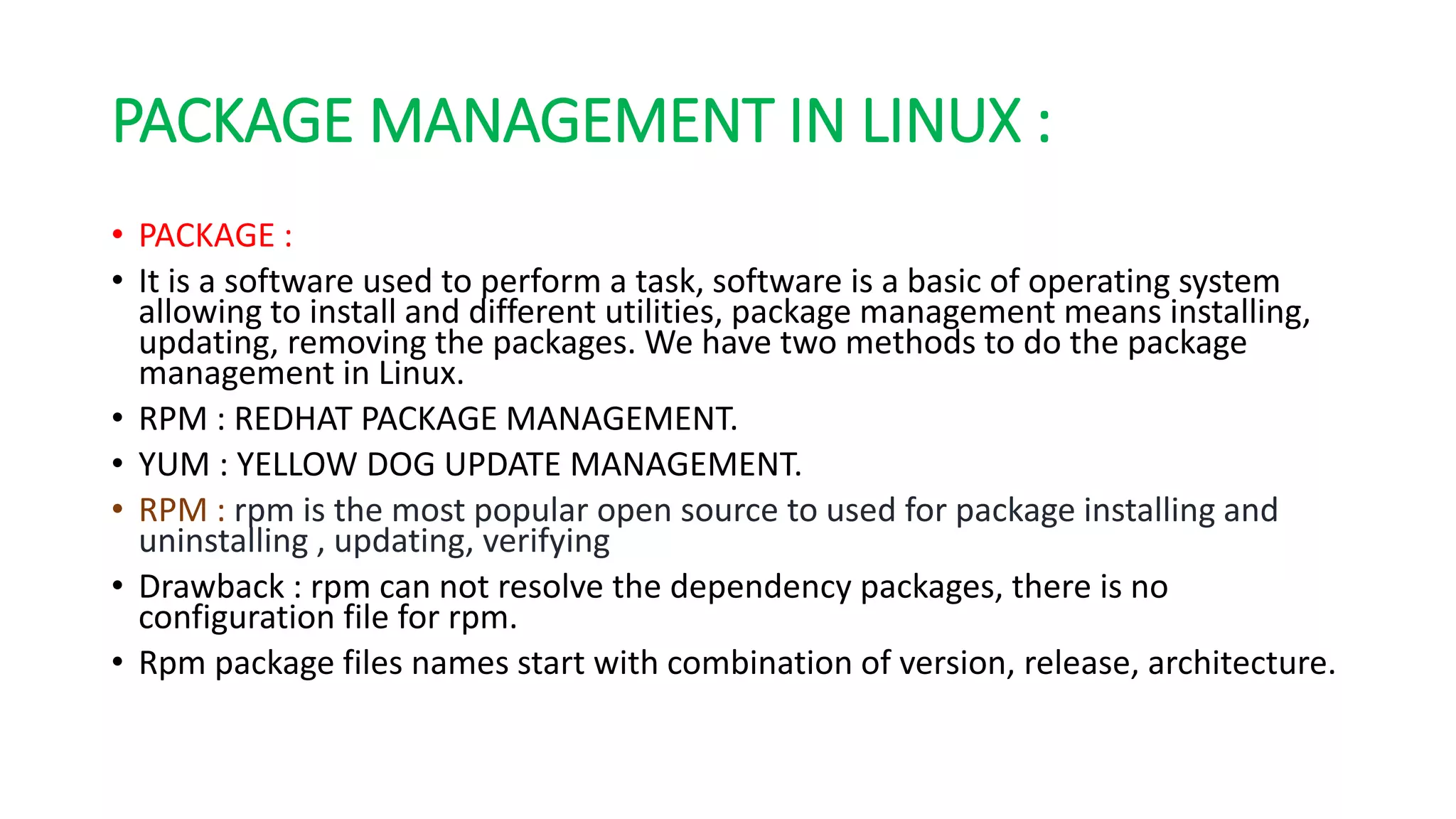 Similarities between linux & windows administration | PPT
