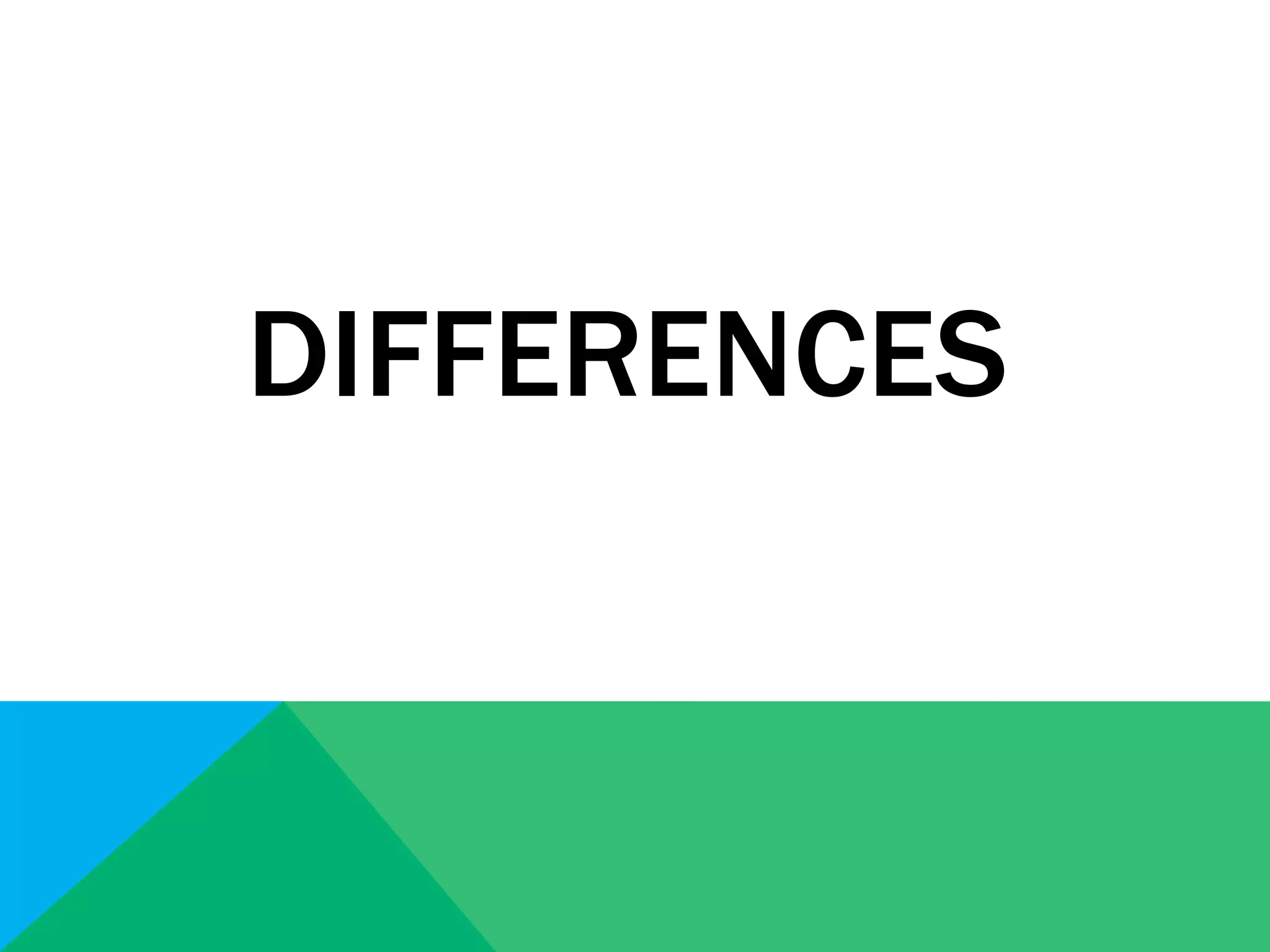 Similarities & differences (student presentation) | PPT Similarities & differences (student presentation) | PPT