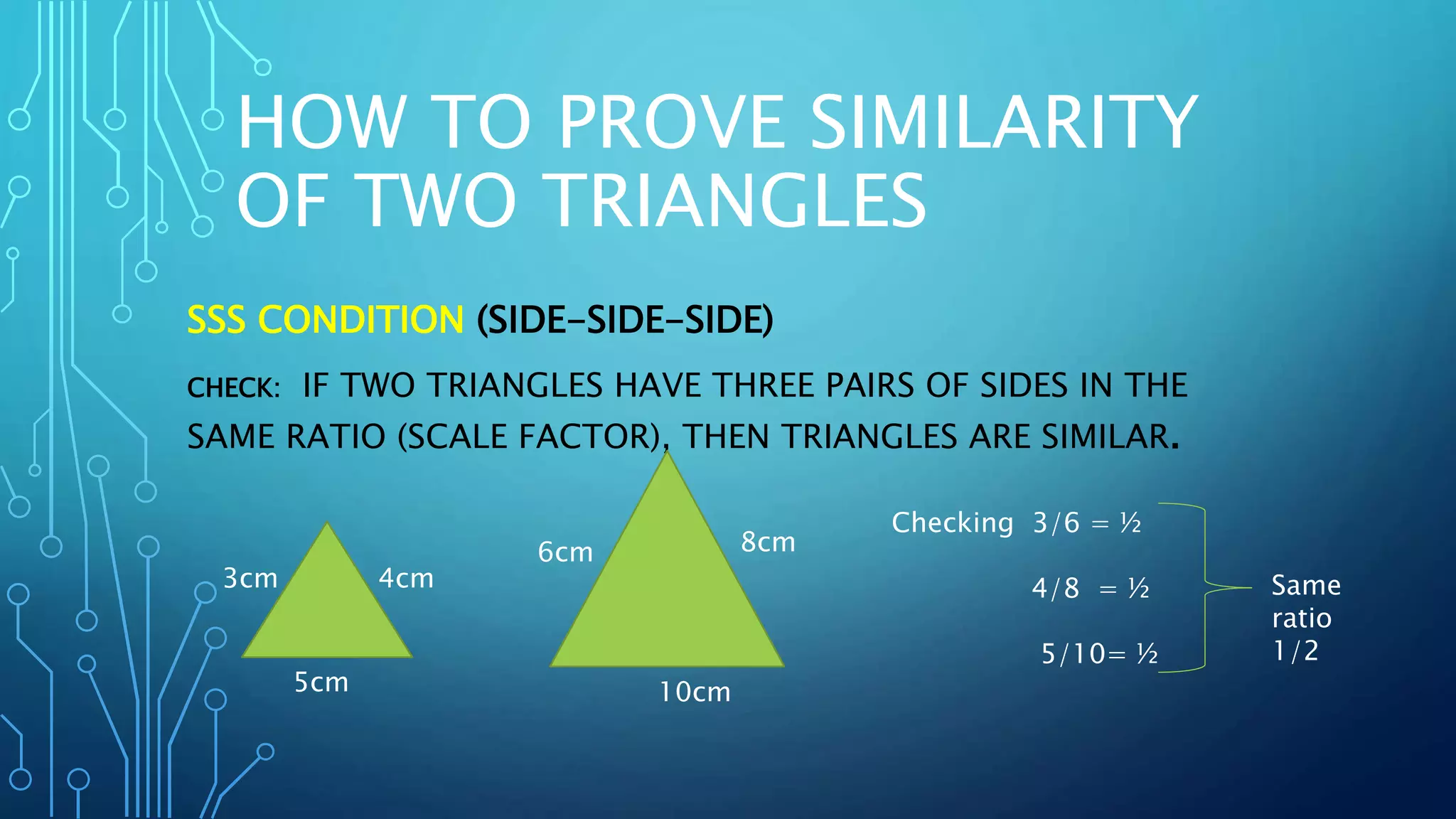 Similarity of Triangles | PPTX | Science